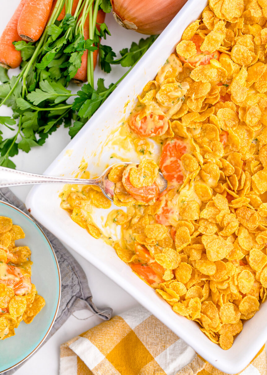 Carrot Casserole - Sweet Tea and Sprinkles