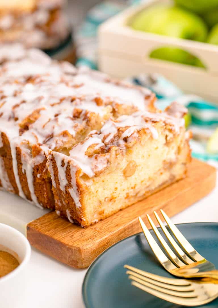 Amish Apple Fritter Bread - Sweet Tea and Sprinkles