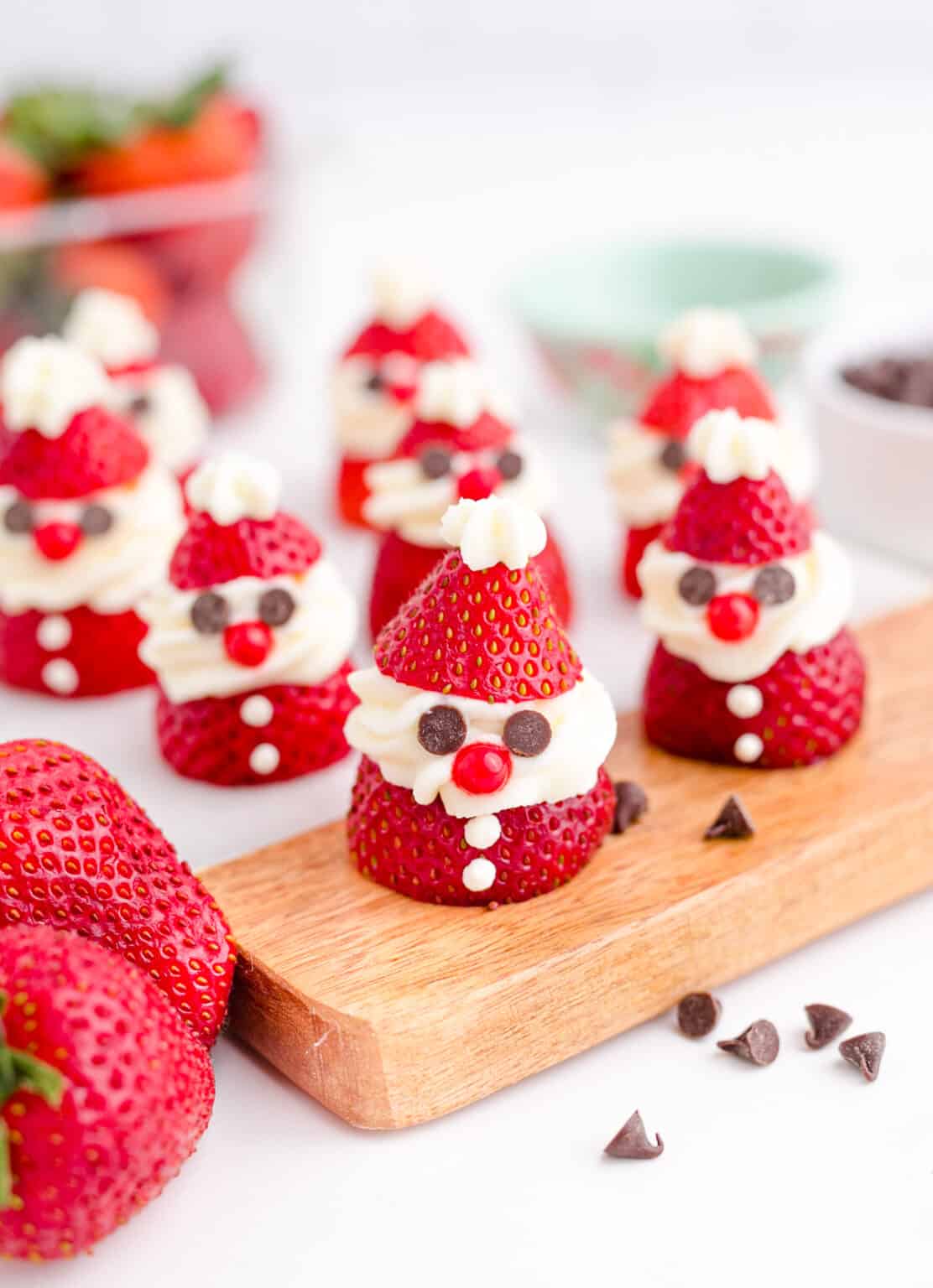 Strawberry Santas - Sweet Tea and Sprinkles