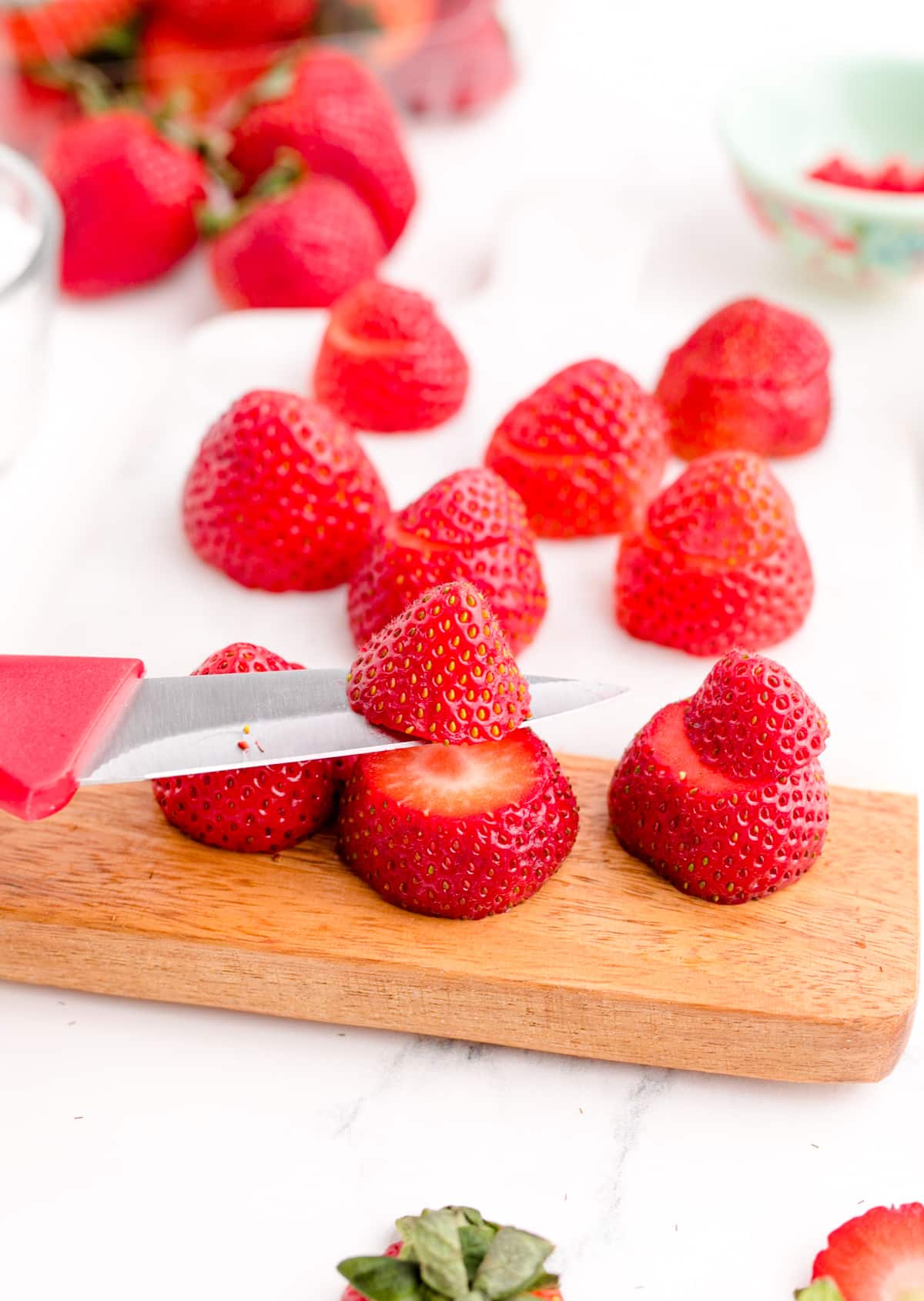 Strawberry Santas - Sweet Tea and Sprinkles