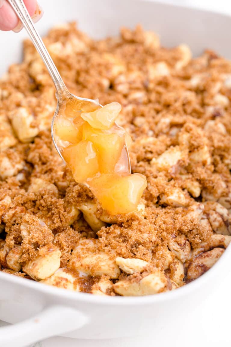 EASY Cinnamon Rolls with Apple Pie Filling - Sweet Tea and Sprinkles