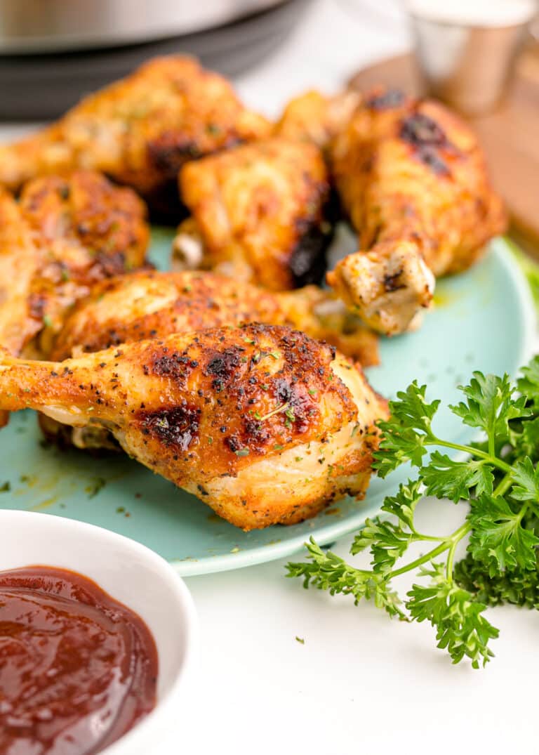 Crispy & Tender Instant Pot Chicken Legs - Sweet Tea and Sprinkles