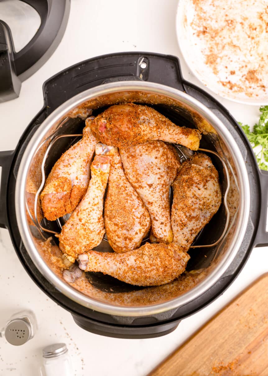 Crispy & Tender Instant Pot Chicken Legs - Sweet Tea and Sprinkles