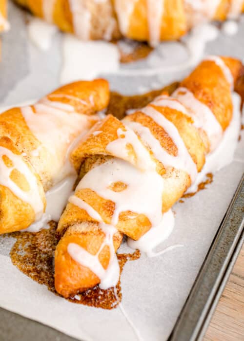 Cinnamon Crescent Rolls - Sweet Tea and Sprinkles
