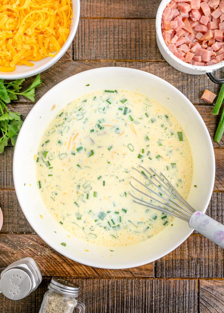 Ham and Cheese Quiche - Sweet Tea and Sprinkles