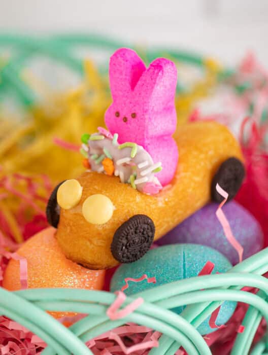 Peeps Easter Bunny Twinkie Cars - Sweet Tea and Sprinkles
