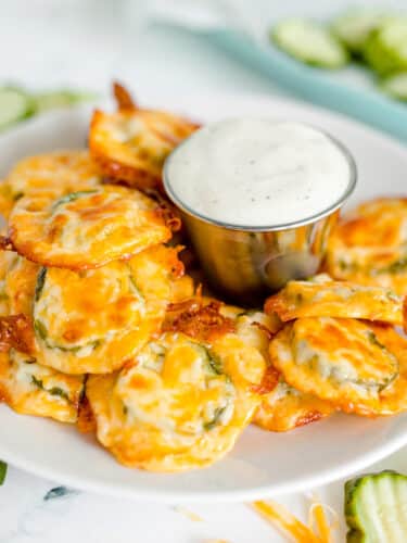 Cheesy Pickle Chips - Sweet Tea and Sprinkles