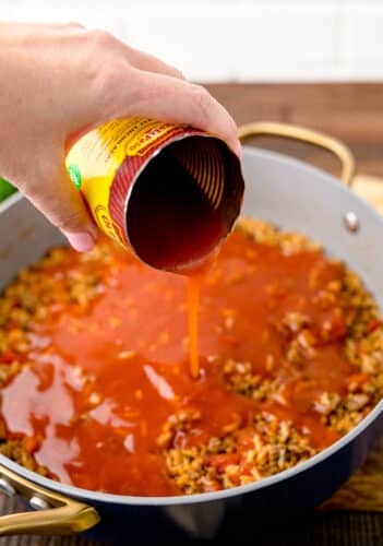 Cheesy Taco Rice (One Pot) - Sweet Tea and Sprinkles