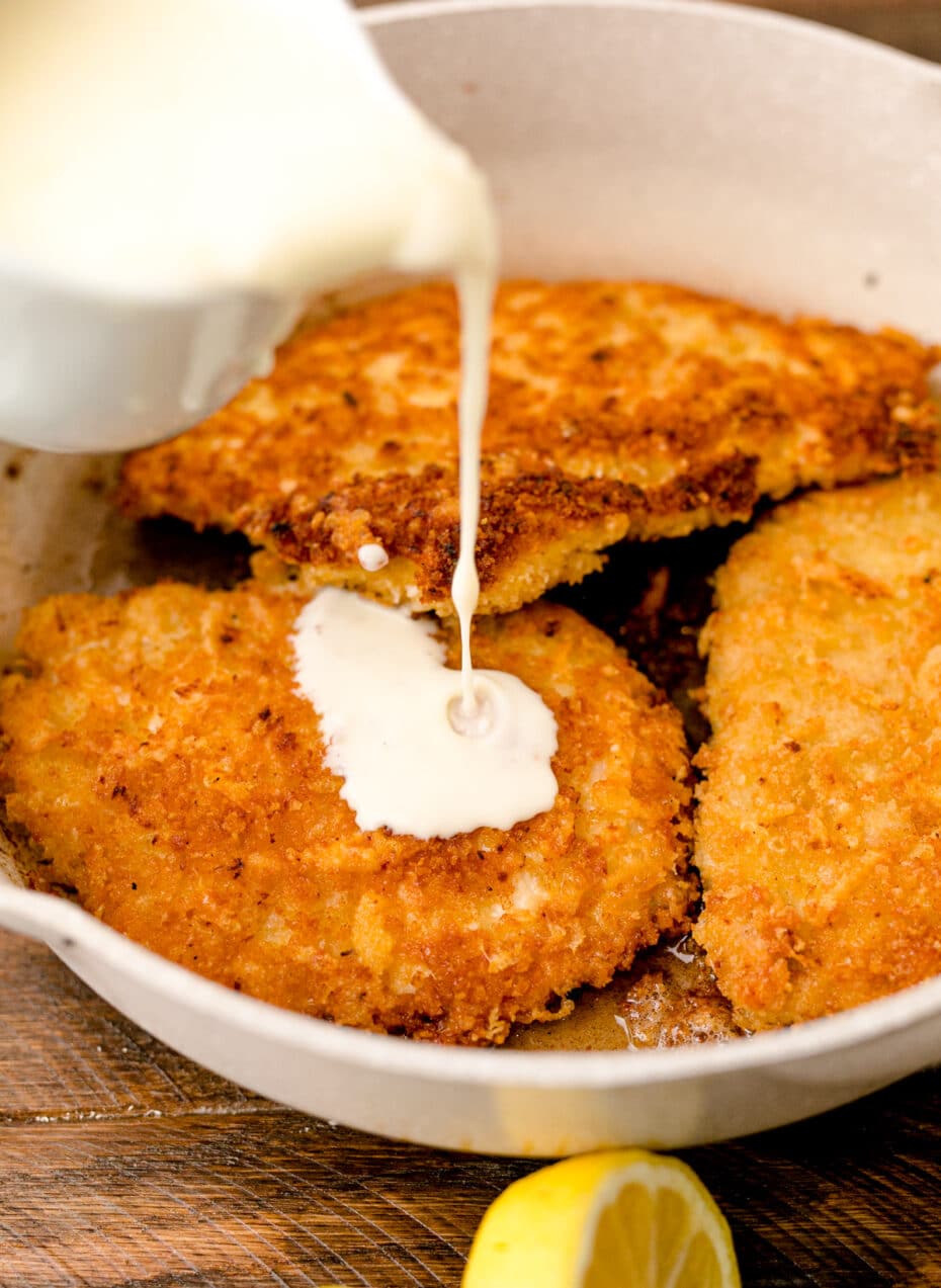 Crispy Chicken Costoletta (Cheesecake Factory Copycat) - Sweet Tea and ...