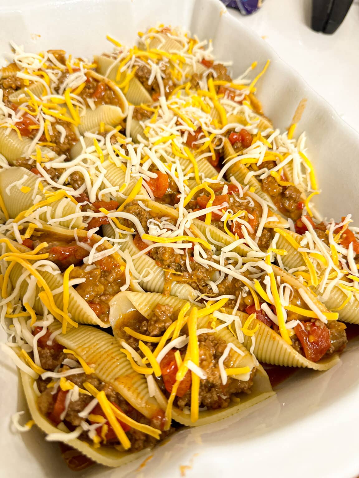 Taco Stuffed Shells - Sweet Tea and Sprinkles