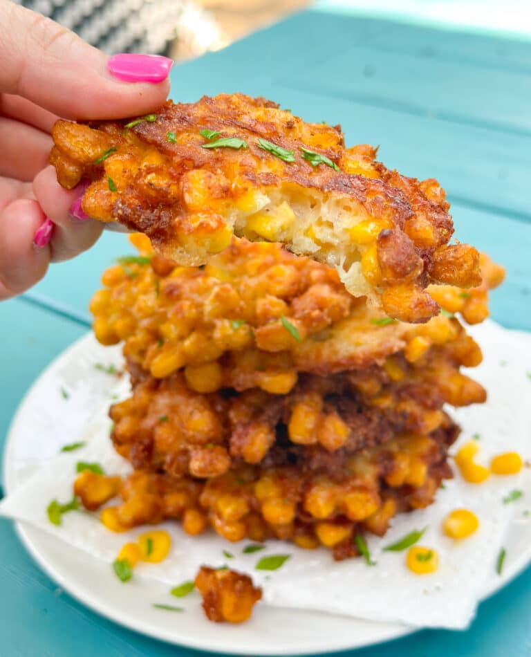 Corn Fritters - Sweet Tea and Sprinkles