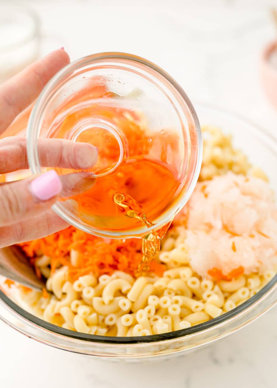 Hawaiian Macaroni Salad - Sweet Tea and Sprinkles