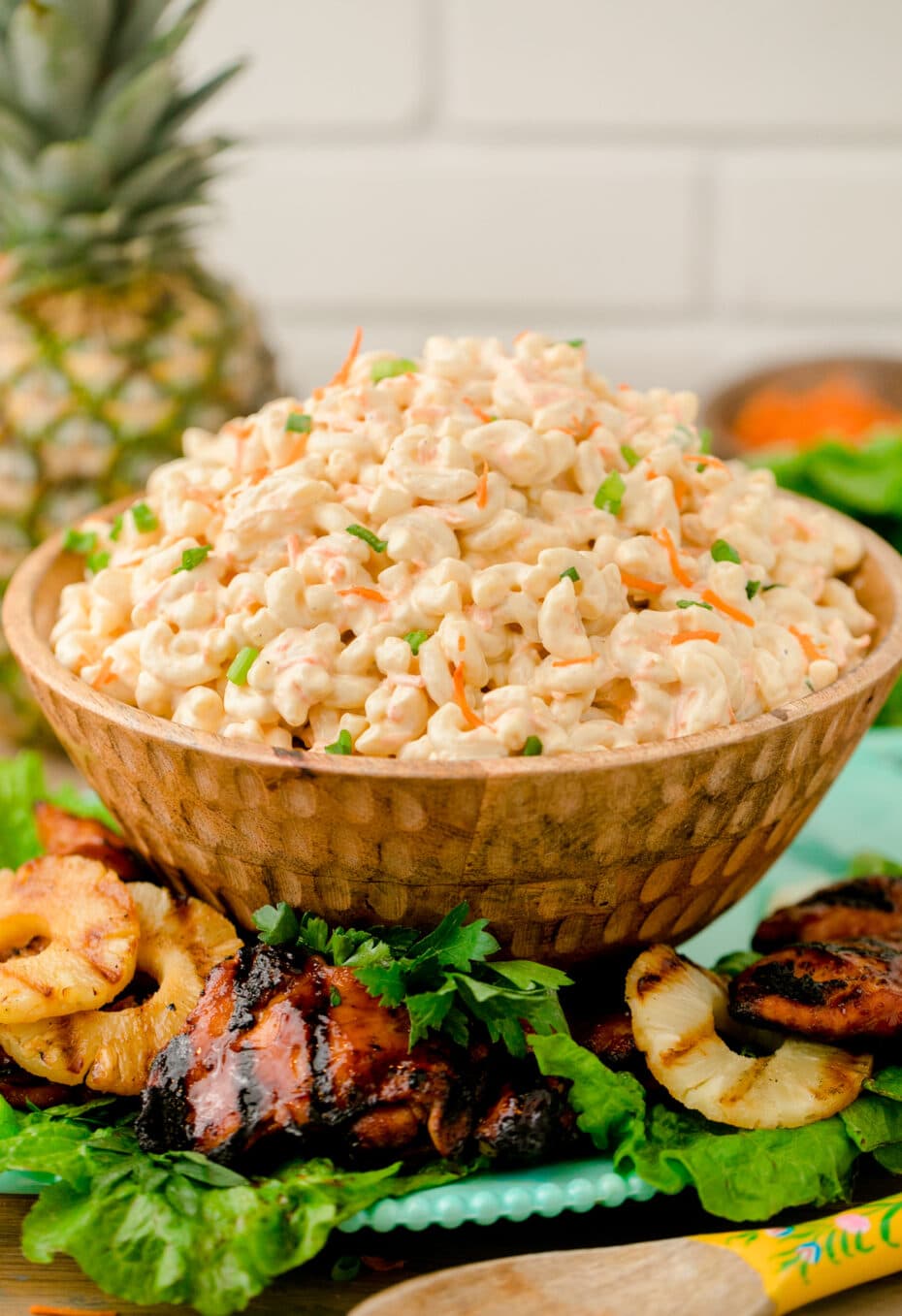 Hawaiian Macaroni Salad - Sweet Tea and Sprinkles
