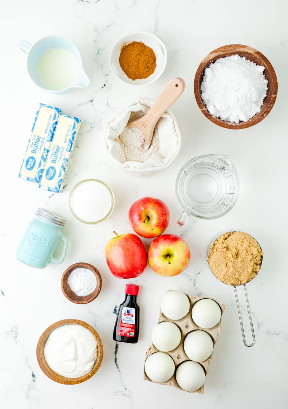 Caramel Apple Sheet Cake - Sweet Tea and Sprinkles