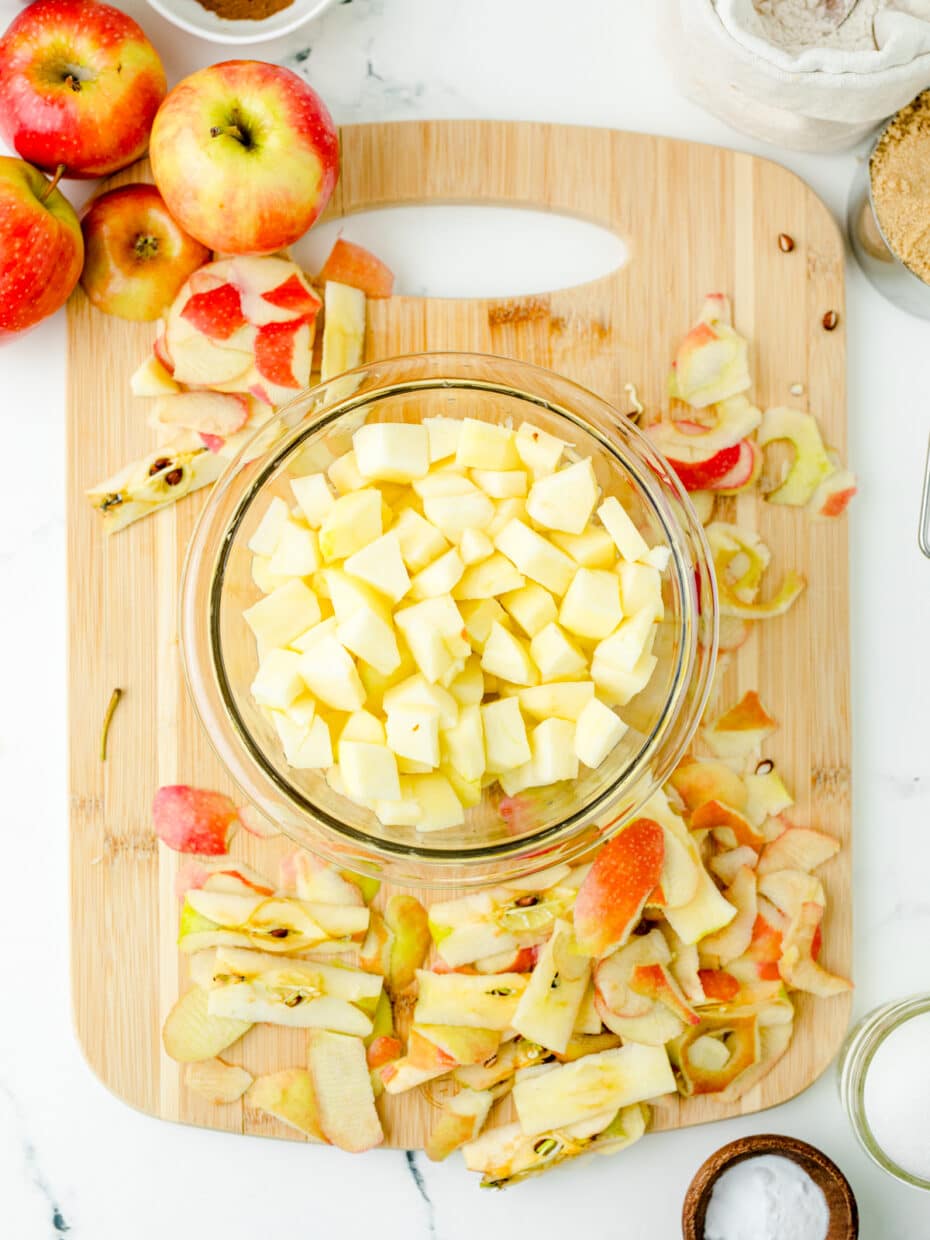 Caramel Apple Sheet Cake - Sweet Tea and Sprinkles