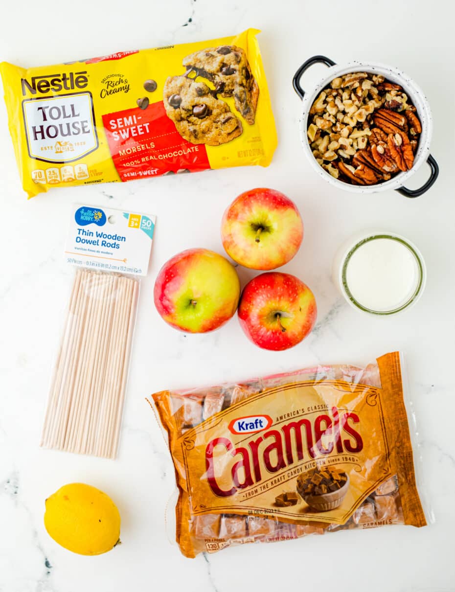 Chocolate Turtle Apple Slices - Sweet Tea and Sprinkles