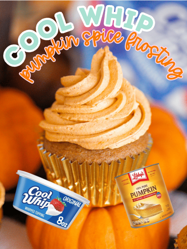 Pumpkin Spice Cool Whip Frosting - Sweet Tea and Sprinkles