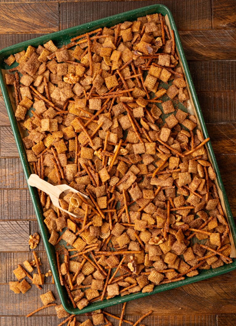 Churro Chex Mix - Sweet Tea and Sprinkles