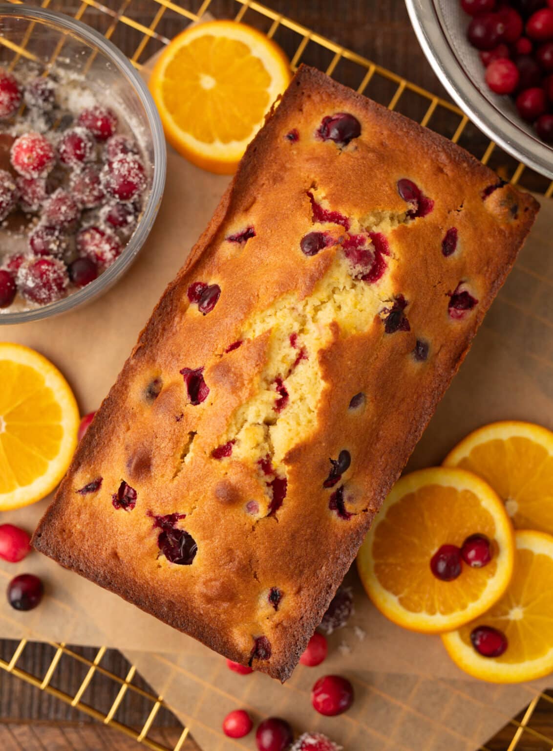 Orange Cranberry Bread - Sweet Tea and Sprinkles