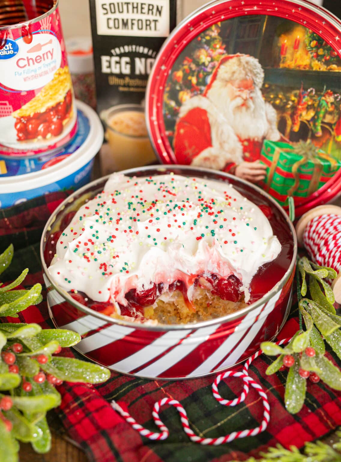 Cookie Tin Cake - Sweet Tea and Sprinkles