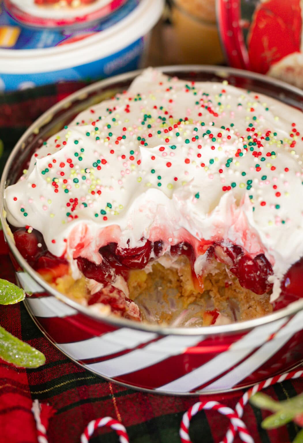 Cookie Tin Cake - Sweet Tea and Sprinkles