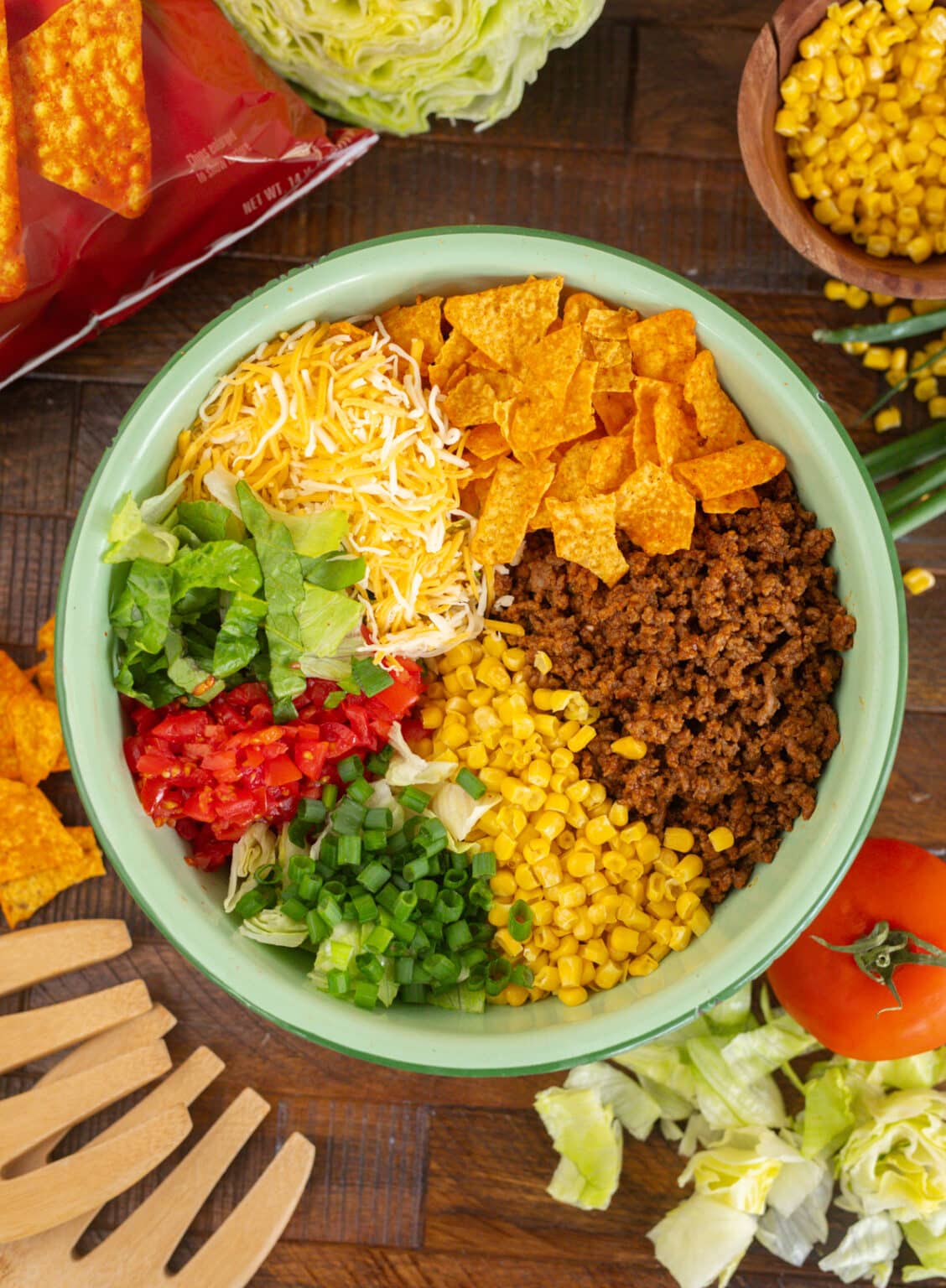 Doritos Taco Salad - Sweet Tea and Sprinkles