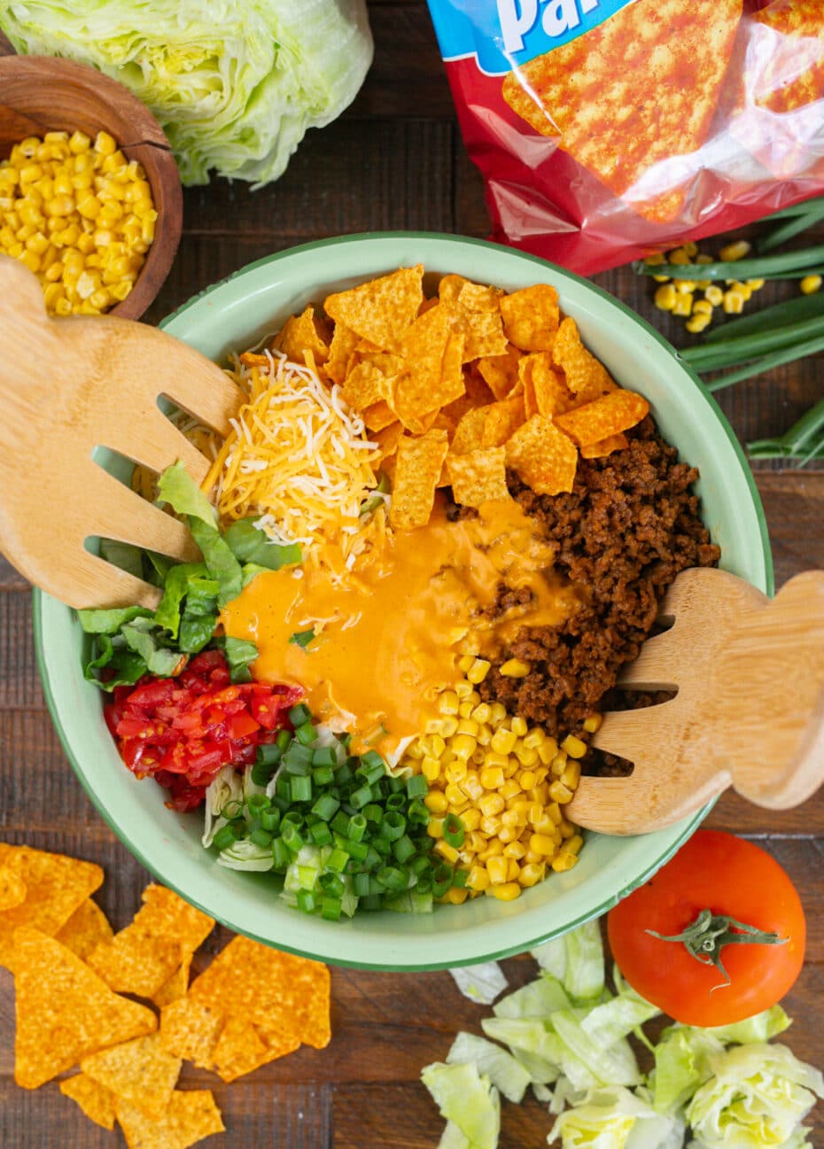Doritos Taco Salad - Sweet Tea and Sprinkles