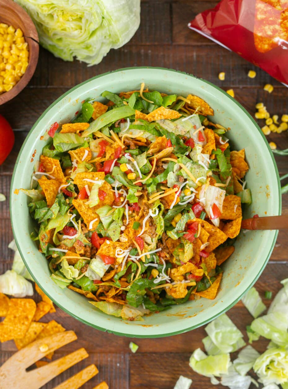 Doritos Taco Salad - Sweet Tea and Sprinkles