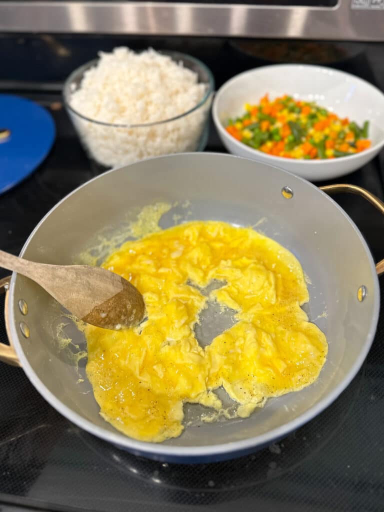 Easy Chicken Fried Rice - Sweet Tea and Sprinkles