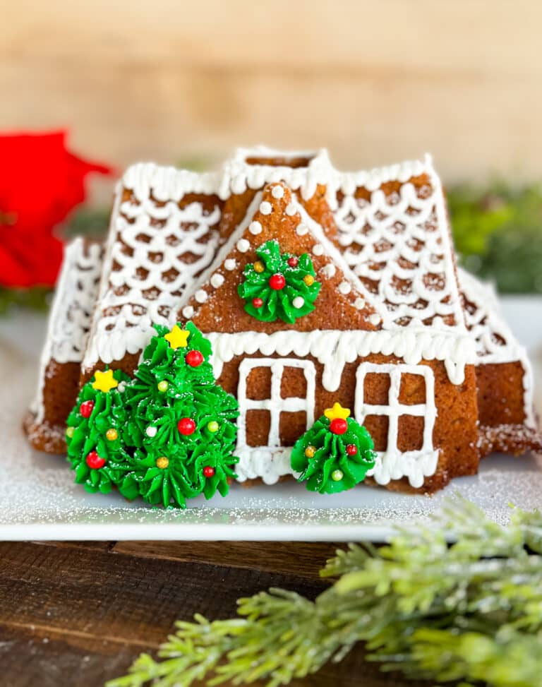 Gingerbread House Cake - Sweet Tea and Sprinkles