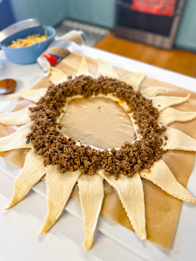 Taco Crescent Ring - Sweet Tea and Sprinkles