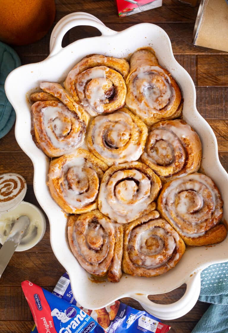 Copycat Cinnabon Cinnamon Rolls - Sweet Tea and Sprinkles