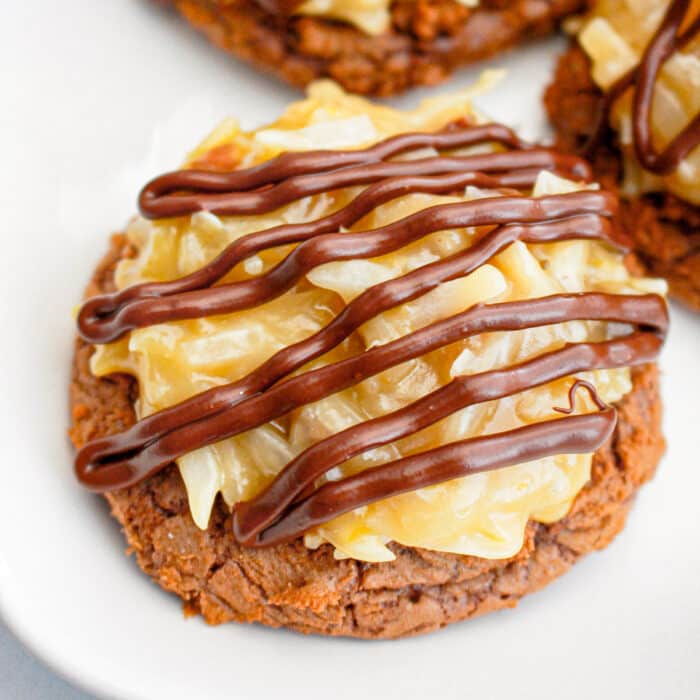 German Chocolate Cookies - Sweet Tea and Sprinkles