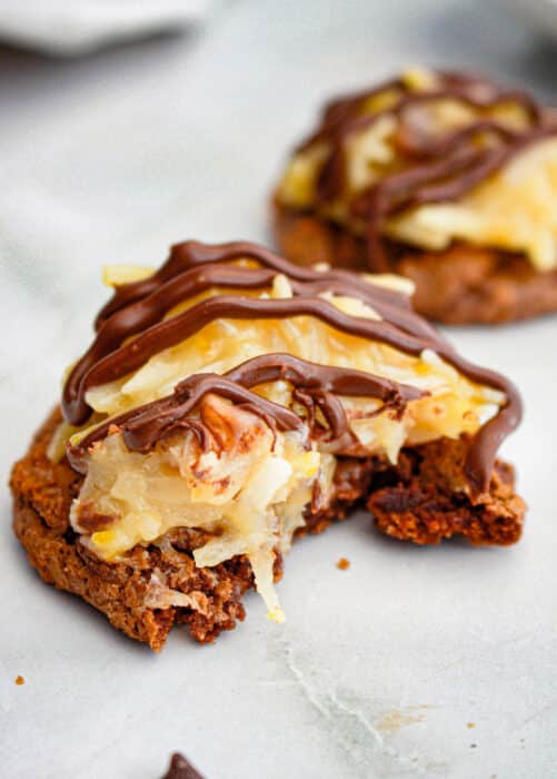 German Chocolate Cookies - Sweet Tea and Sprinkles