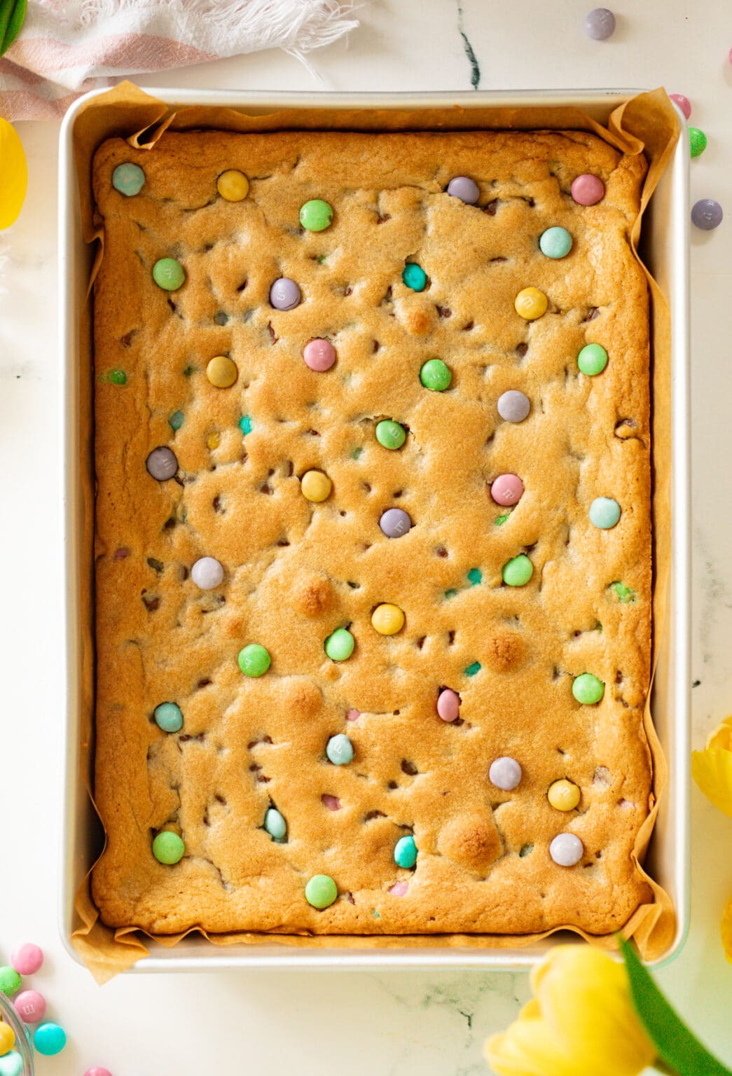 Easter Cookie Bars - Sweet Tea and Sprinkles