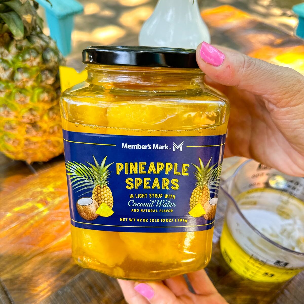 Boozy Pineapple Spears - Sweet Tea and Sprinkles