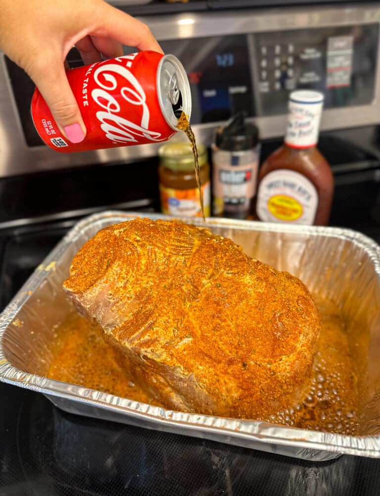 Oven Baked BBQ Pulled Ham - Sweet Tea and Sprinkles