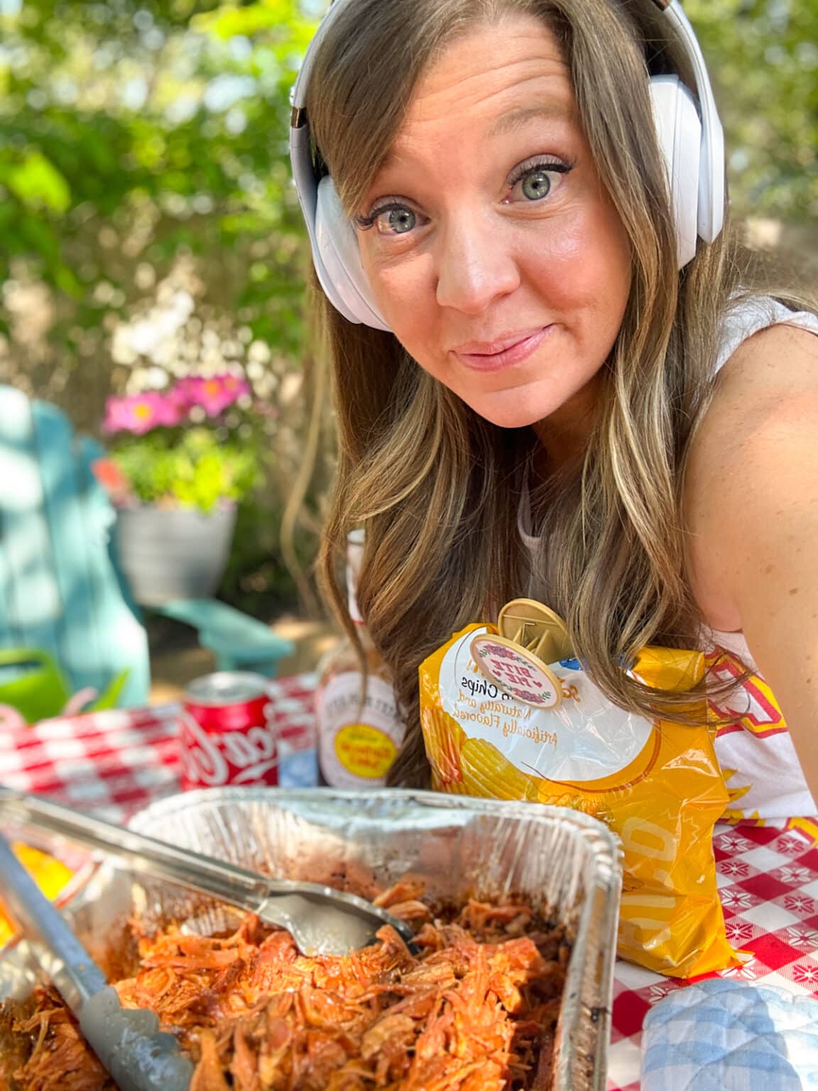 Oven Baked BBQ Pulled Ham - Sweet Tea and Sprinkles