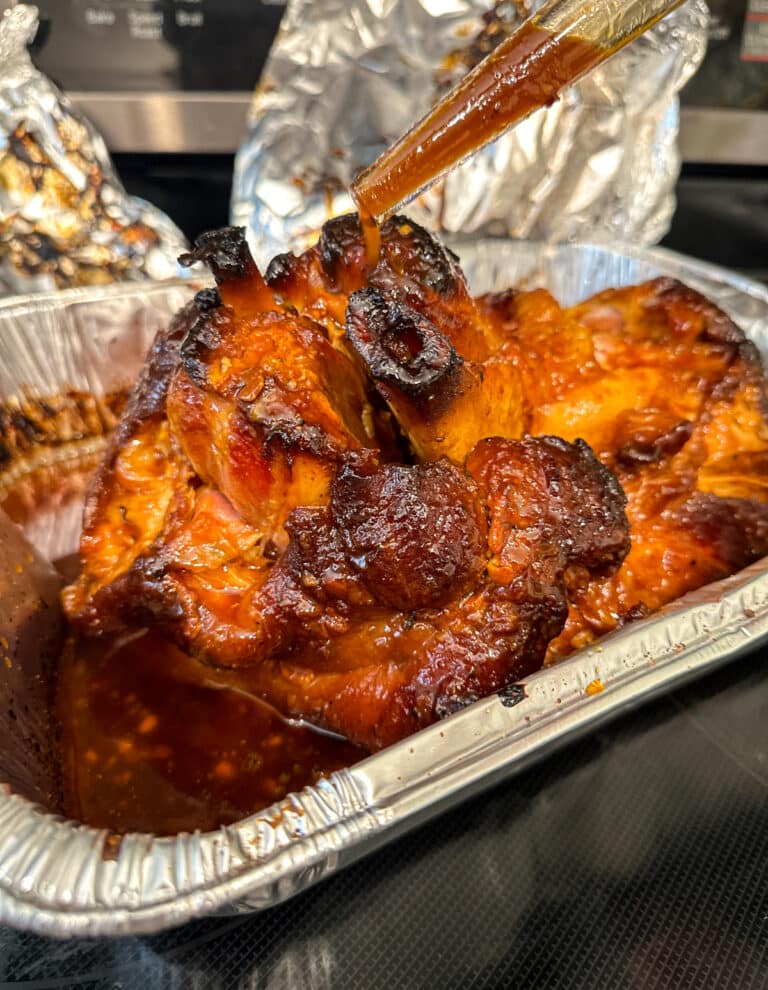 Oven Baked BBQ Pulled Ham - Sweet Tea and Sprinkles